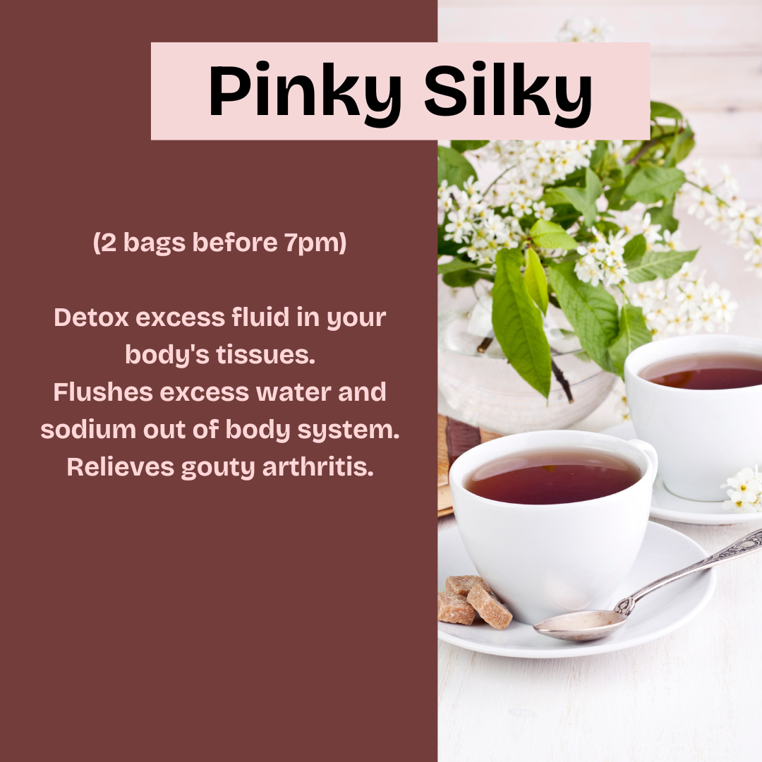 Pinky Silky Tea (Water Detox) - 7Dayschemistea